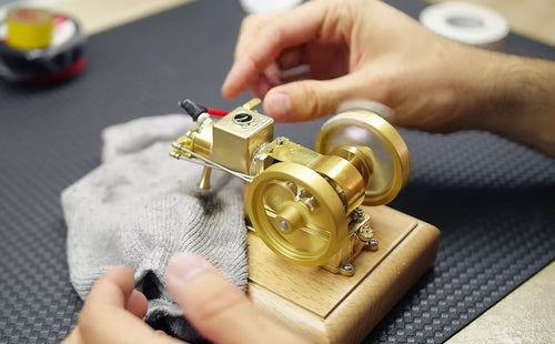 Amazing! This Tiny IC Engine Max Speed 7079rpm! M17B - Stirlingkit