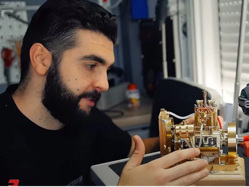 Alpha Mods Disassemble and Build a Mini Tractor Holt H74 ICE ...