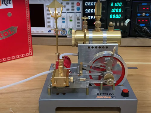 I BUILD A RETROL Mill Steam Engine Kits to Produce Electricity ...
