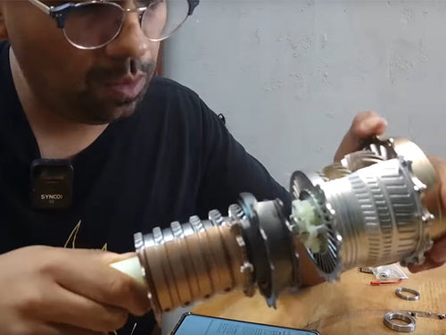 Assemble WS-15 Turbofan engine to Learn How it Works | DRONEPEDIA ...