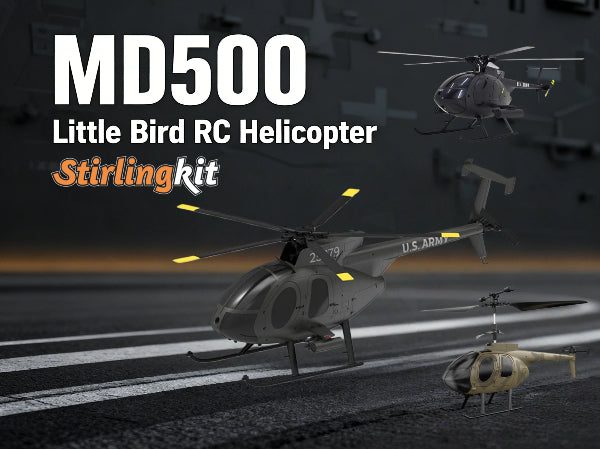 3 MD500 Little Bird RC Comparison: Which One Fits You? | Stirlingkit