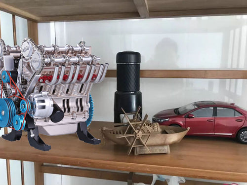 Build A V8 Engine Kits with Your Kids | Stirlingkit - Stirlingkit