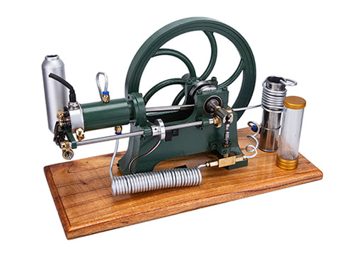 How to Start the Vintage Horizontal Stationary Engine Model? - Stirlingkit