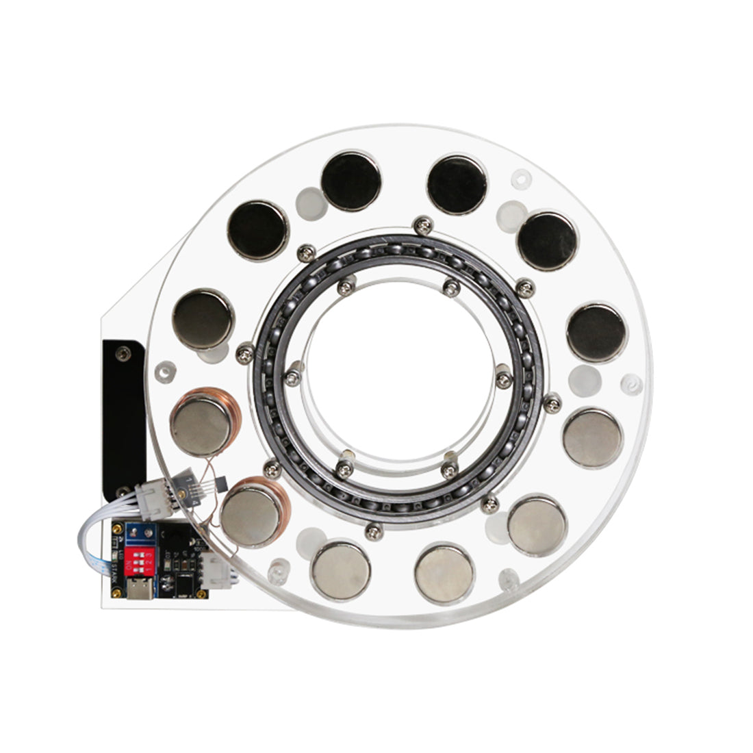 Big Bearing Outer Rotor Coil Winding Disc HIGH Powered BLDC Motor ...