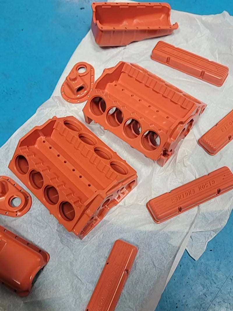 CISON Gasoline OHV V8 Small-block Engine Model Kits 4-Stroke 44cc Water ...