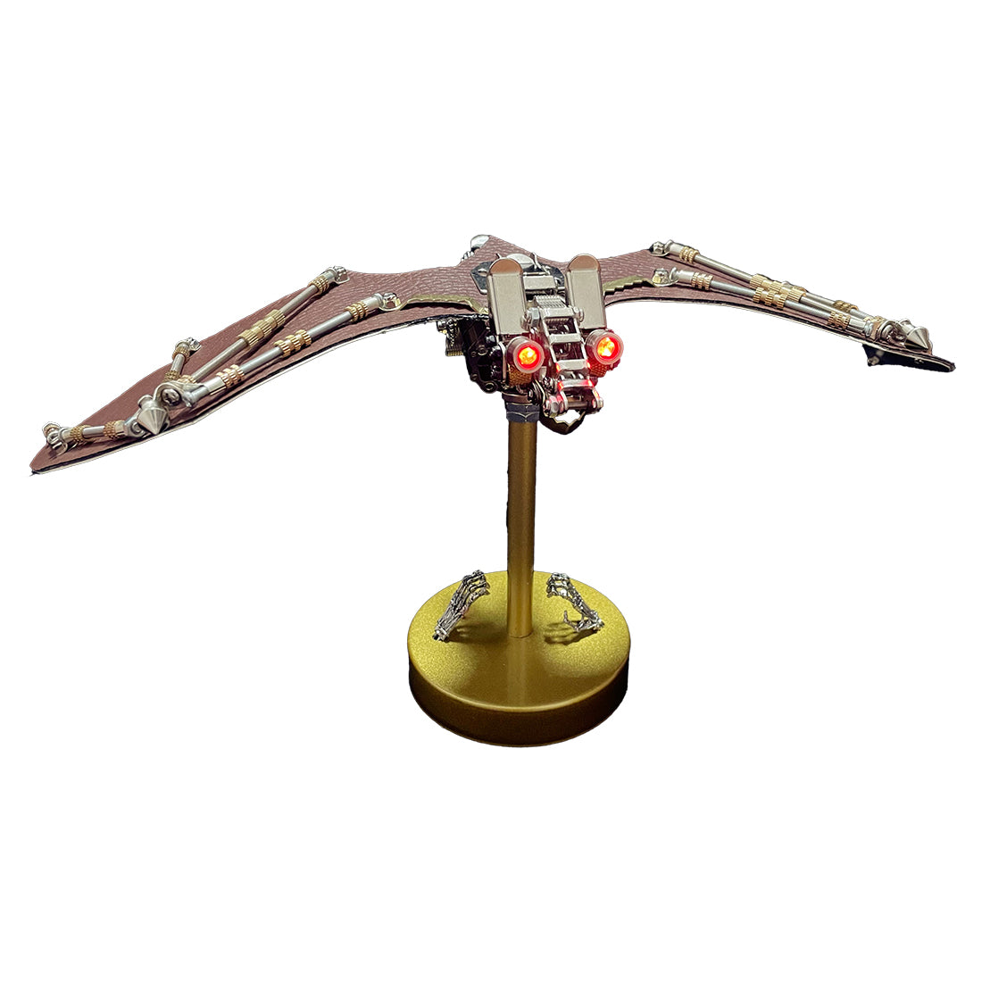 3D Mechanical LED Bat Steampunk Creepy Metal Model Kits - Stirlingkit