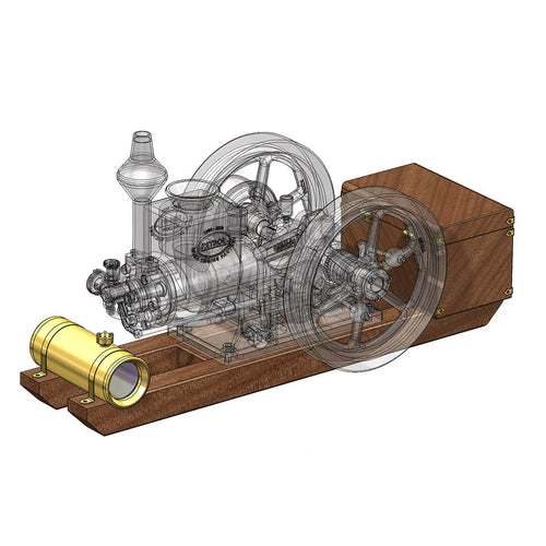 RETROL HM-01 7cc Model Hit and Miss 4-stroke Horizontal Internal ...