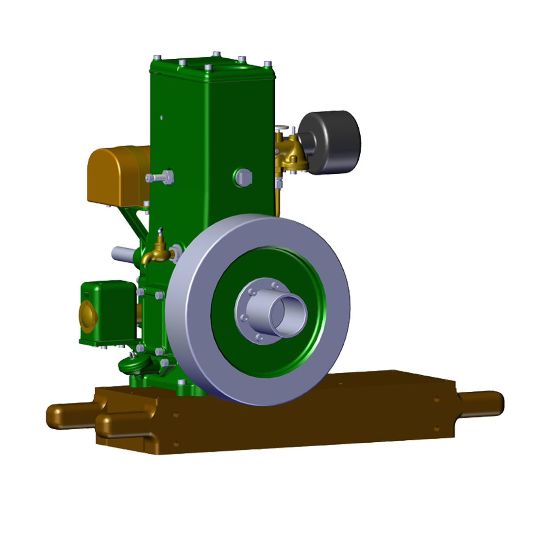 RETROL & OKMO D Type Sationary Engine Model Miniature Internal ...