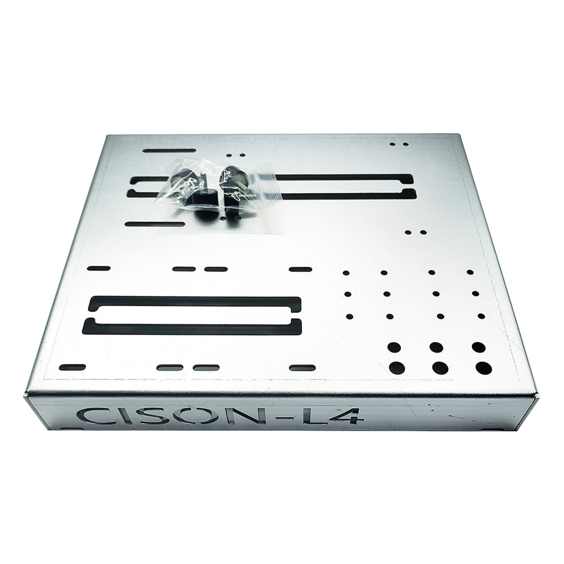 Metal Engine Base Display Stand for CISON L4 Engine Model - Stirlingkit