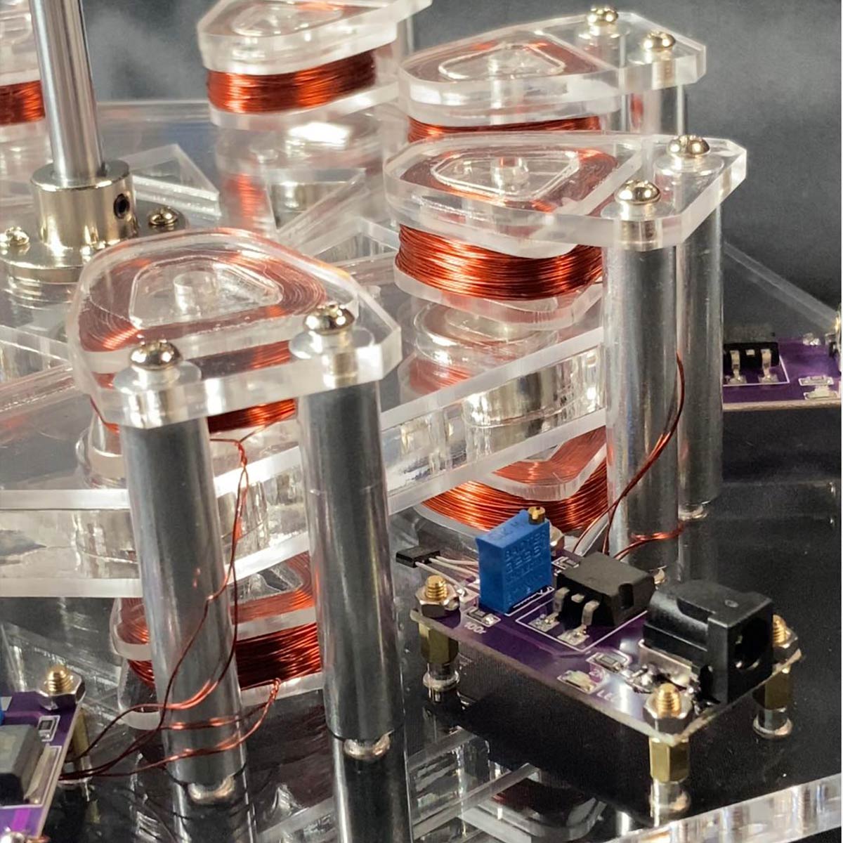 8-stage Coil Star Disk Motor 5000-10000rpm Electric Machine Physical ...