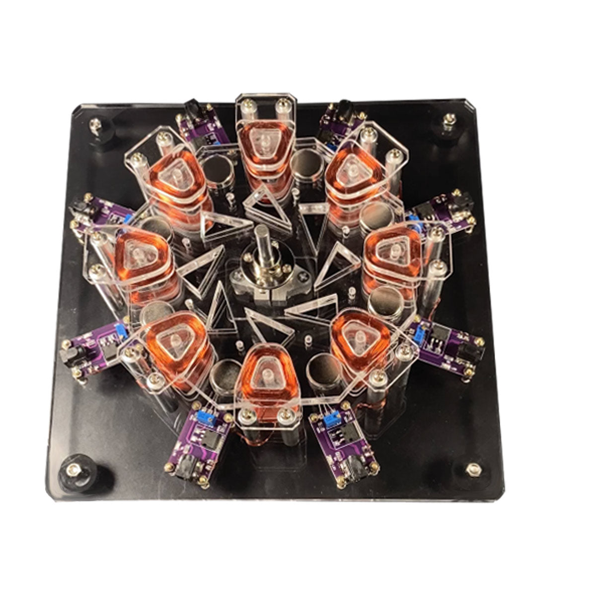 8-stage Coil Star Disk Motor 5000-10000rpm Electric Machine Physical ...