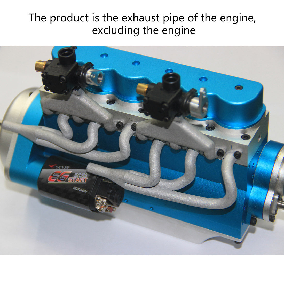 Split-Type Exhaust Pipe for HOWIN ENGINE L6-210 Engine Model - Stirlingkit