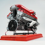 TECHING DM108 Metal V12 Engine Model Kits Build Your Own V12 Supercar ...