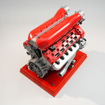 TECHING DM108 Metal V12 Engine Model Kits Build Your Own V12 Supercar ...