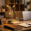 Build Your Own Windmill Desk Lamp DIY Kits Circuit Sculpture Model ...