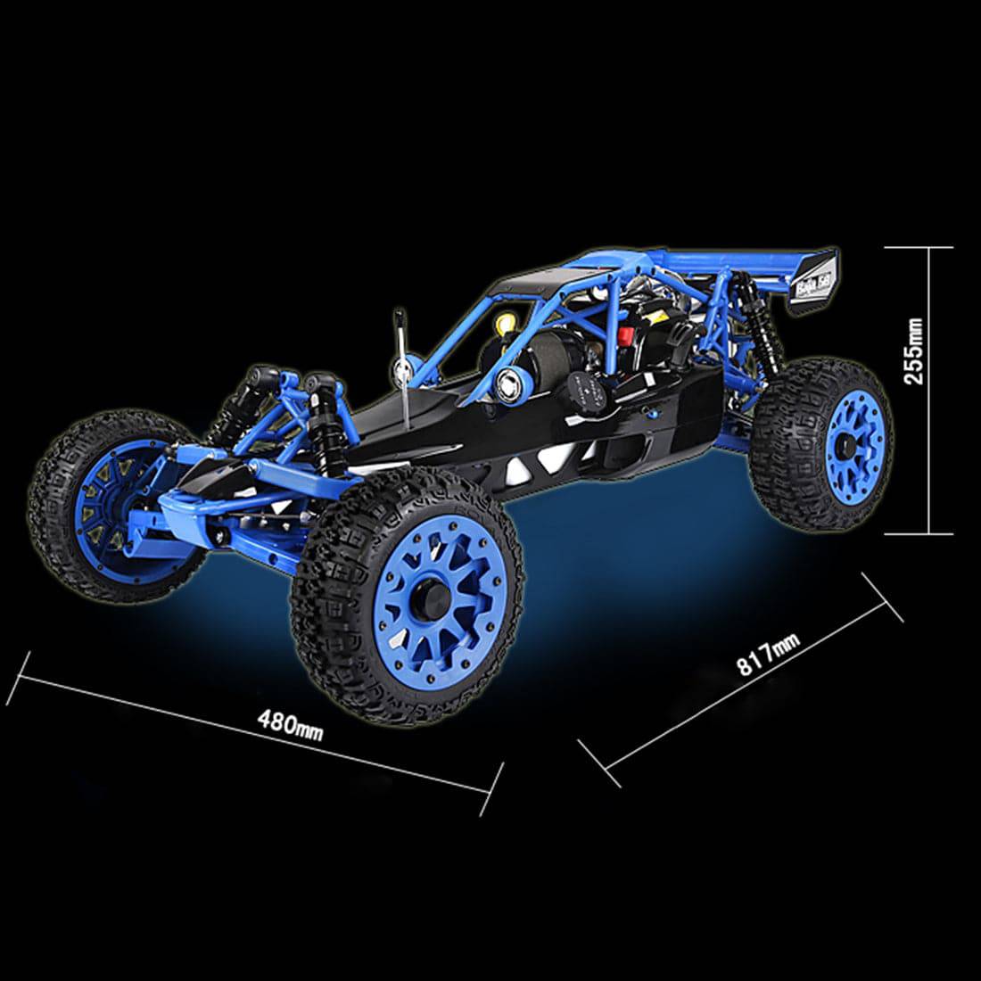 Rovan BAHA320 RC Car 1/5 2.4G RWD Rc Car 120km/h 32cc Petrol Engine RTR ...