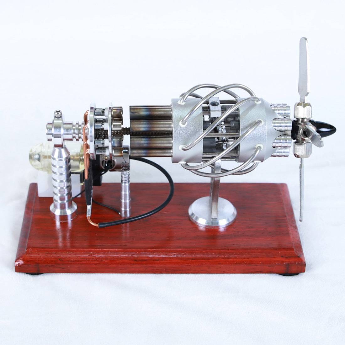 16 Cylinder Stirling Engine Model Creative Motor Engine Generator Toy ...