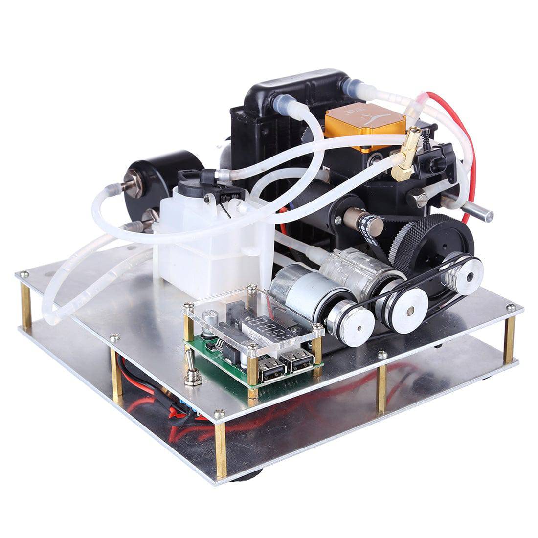 DIY TOYAN Methanol Engine Model Modified into Micro Water-cooled ...