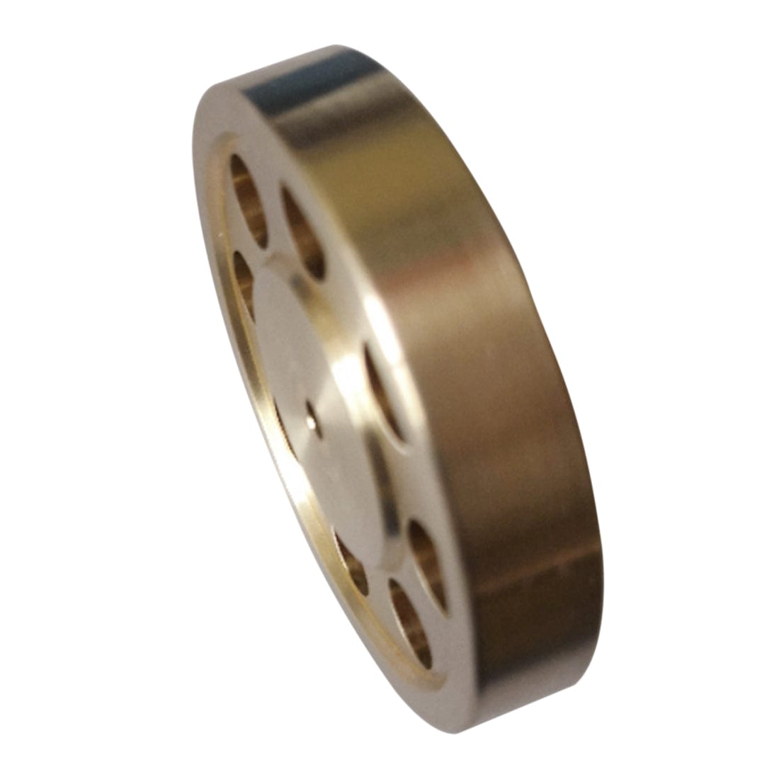 44mm Diameter 3mm Center Bore 8 Hole DIY Accessory Brass Flywheel for ...