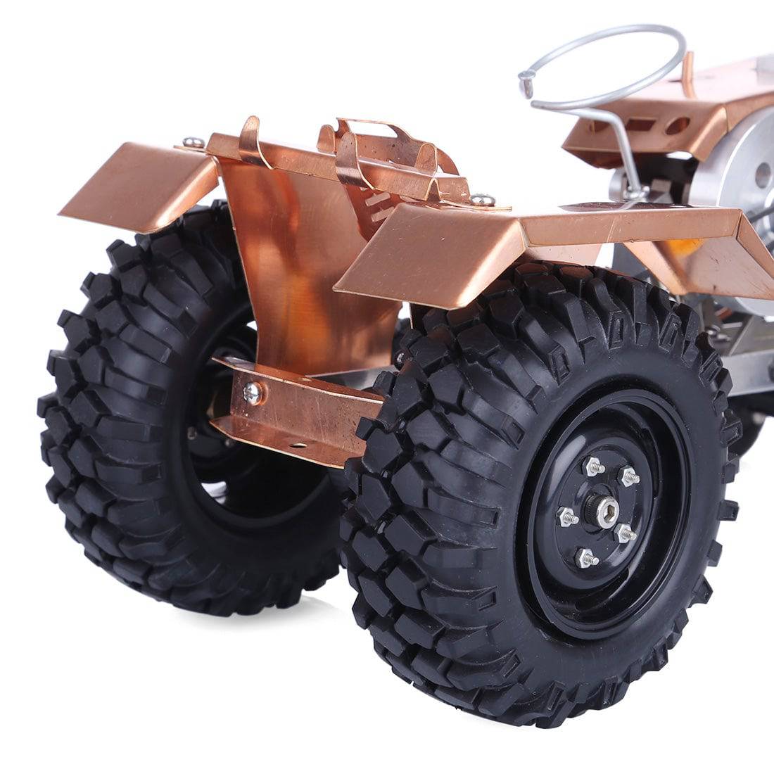 Stirling Engine Kit Alcohol Powered Tractor Shape Suction fire Engine ...