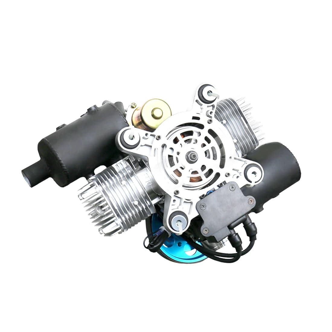 DLE200 Powered Parachutes Gasoline Engine Two-cylinder Two Stroke Air ...