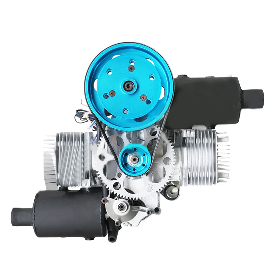 DLE200 Powered Parachutes Gasoline Engine Two-cylinder Two Stroke Air ...