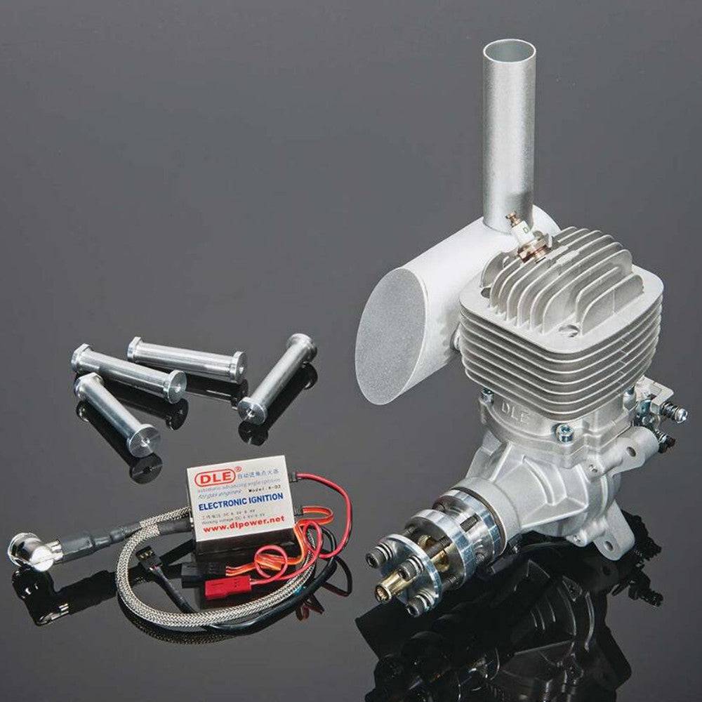 Dle Engines DLE-61 60cc Electronically Ignited Rear Exhaust Gasoline RC ...