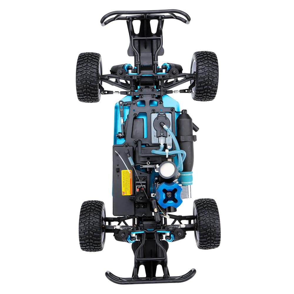 HSP 94155 1/10 4WD Nitro Powered RTR Short Course Truck with 2.4GHz ...