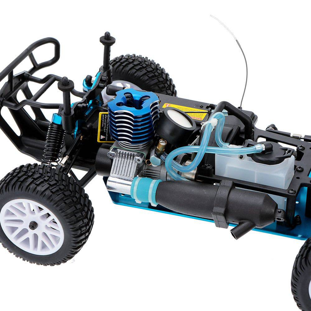 HSP 94155 1/10 4WD Nitro Powered RTR Short Course Truck with 2.4GHz ...