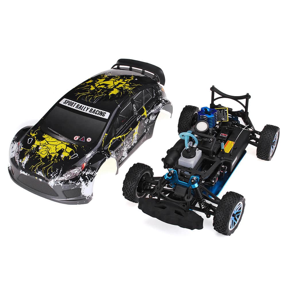 HSP 94177 1/10 2.4G 4WD 18cxp Engine Rc Car Nitro Powered Sport Rally ...