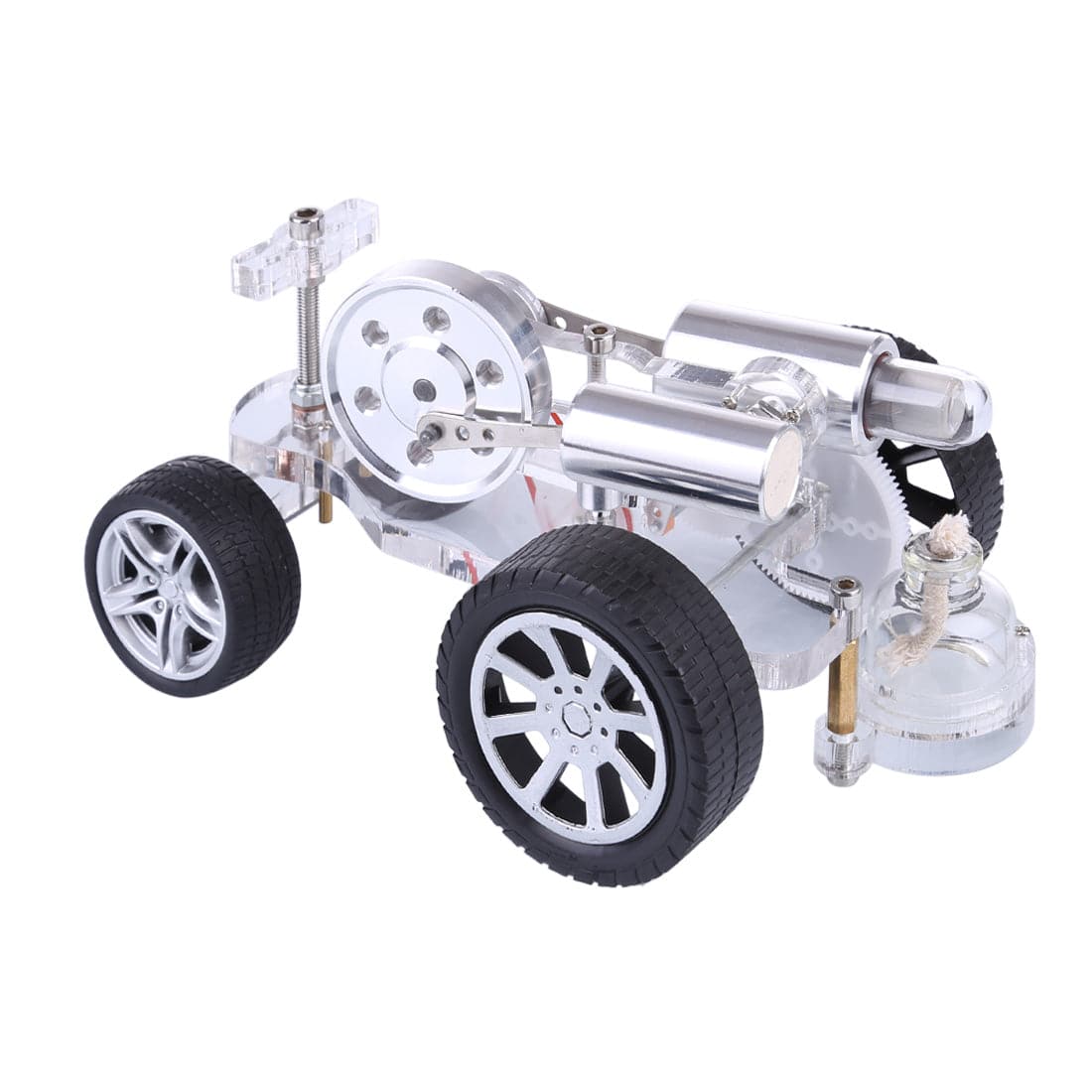 Stirling Engine Car Model Kit Physical Experiment Engine with Advanced ...