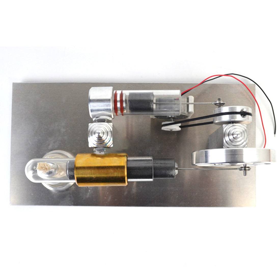 Stirling Engine Model Metal Single Cylinder External Combustion ...