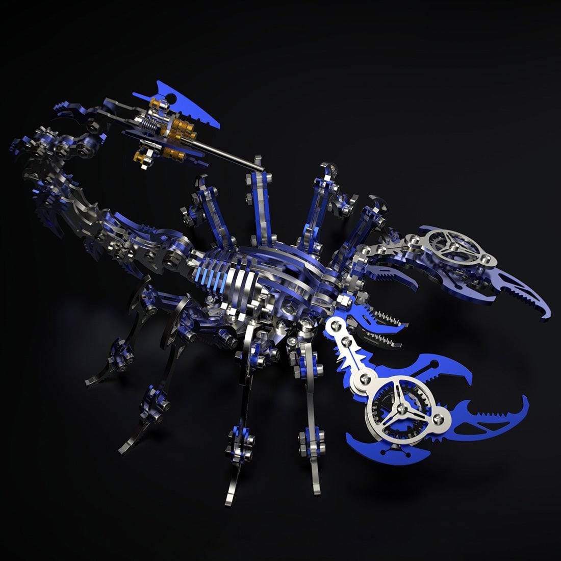 4pcs Scorpions DIY Animal 3D Metal Model Kits for Adult - Stirlingkit