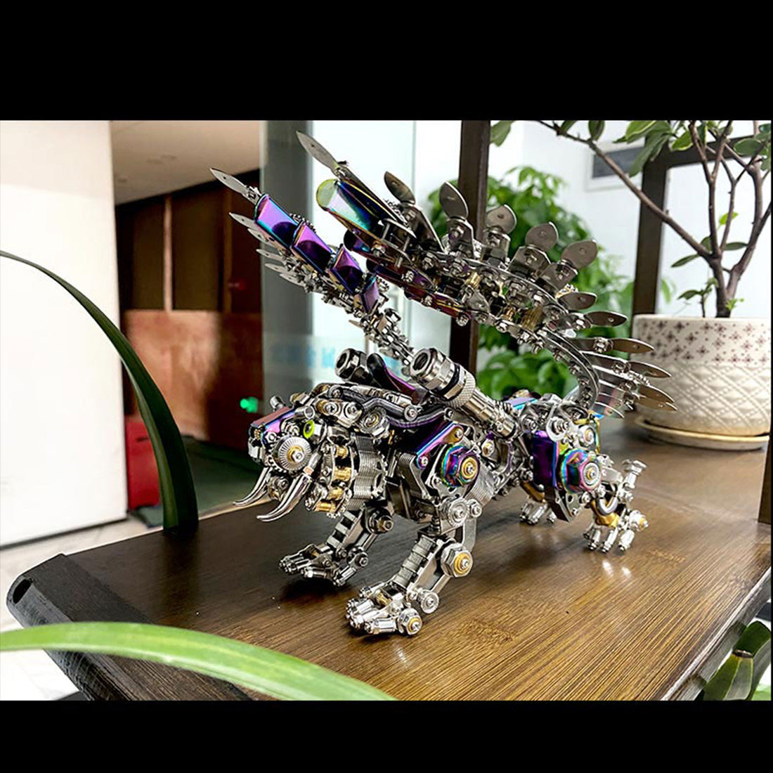 700PCS+ Colorful Bengal Tiger 3D Metal Model Assembly Building Kit for ...