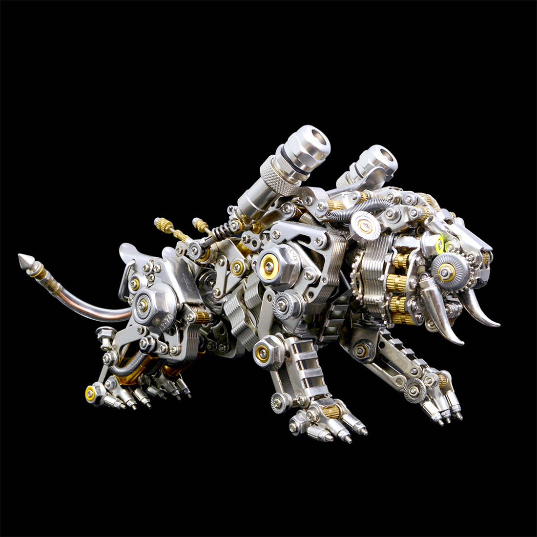 700PCS+ Colorful Bengal Tiger 3D Metal Model Assembly Building Kit for ...