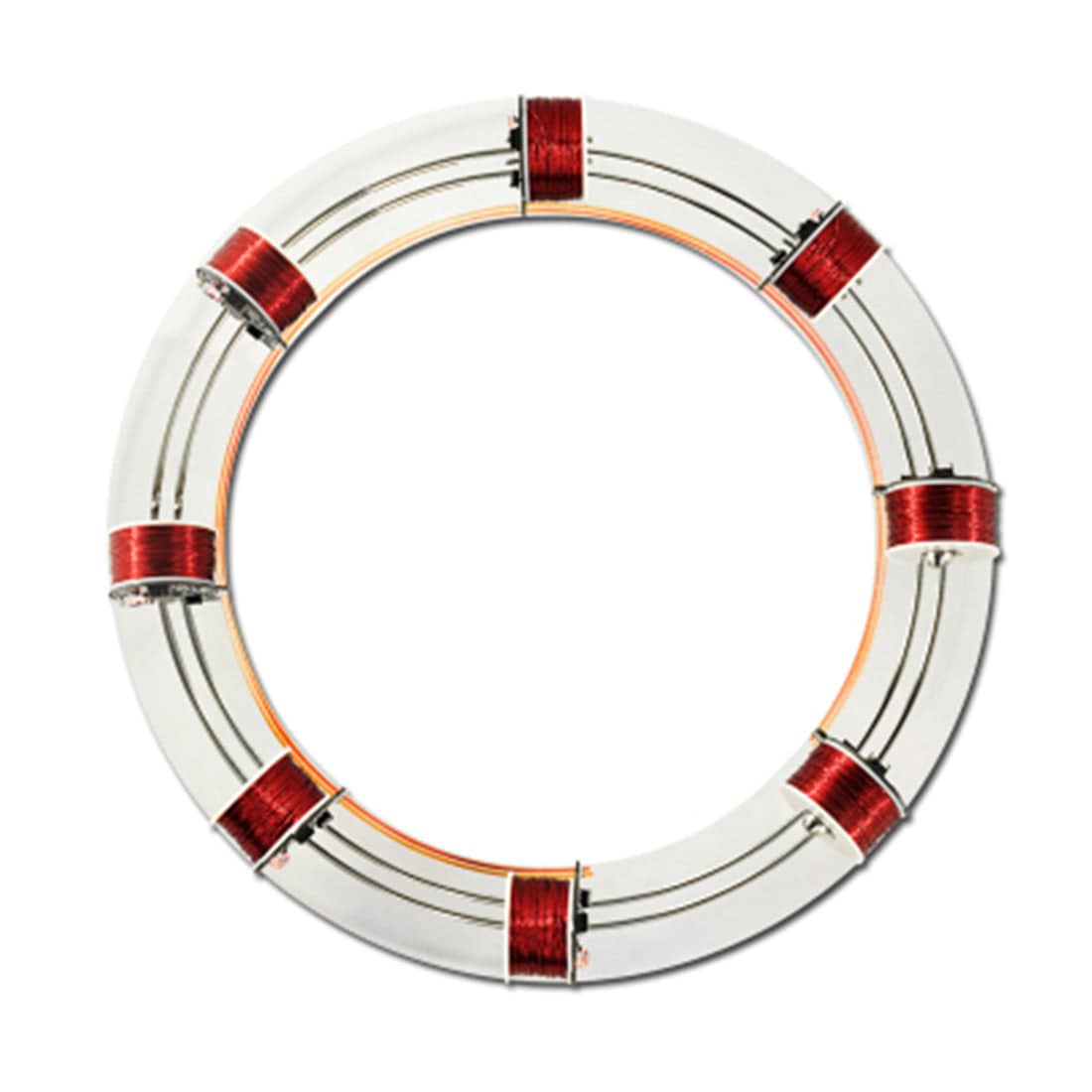 8-coil Circular Electromagnetic Accelerator with High Magnetic Beads ...