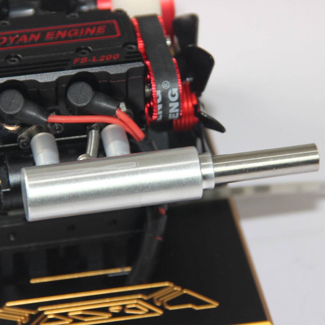 98mm Exhaust Manifold Pipe Silencer for TOYAN FS-L200 Nitro Engine ...