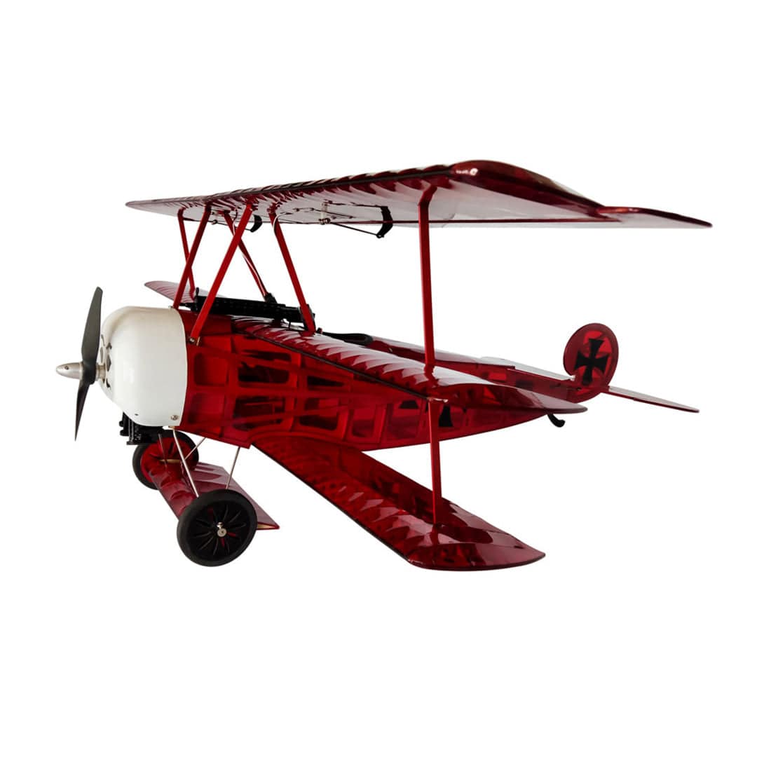 Balsa Wood RC Biplane Electric Trainer Fixed-wing Aircraft Assembly ...