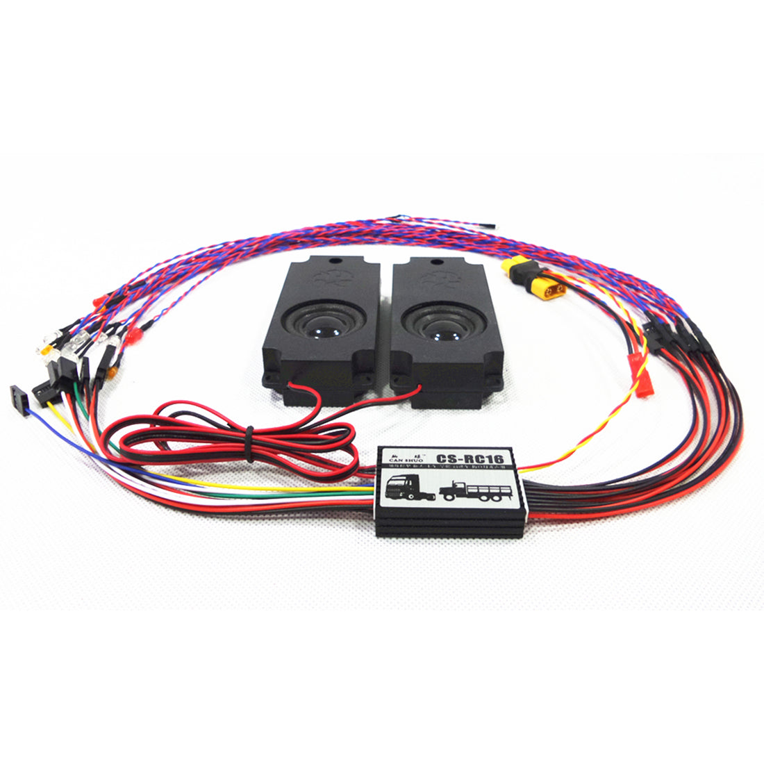 CS-RC16 Simulation Lights and Sound Set Horn Sound Set Multi-sound ...