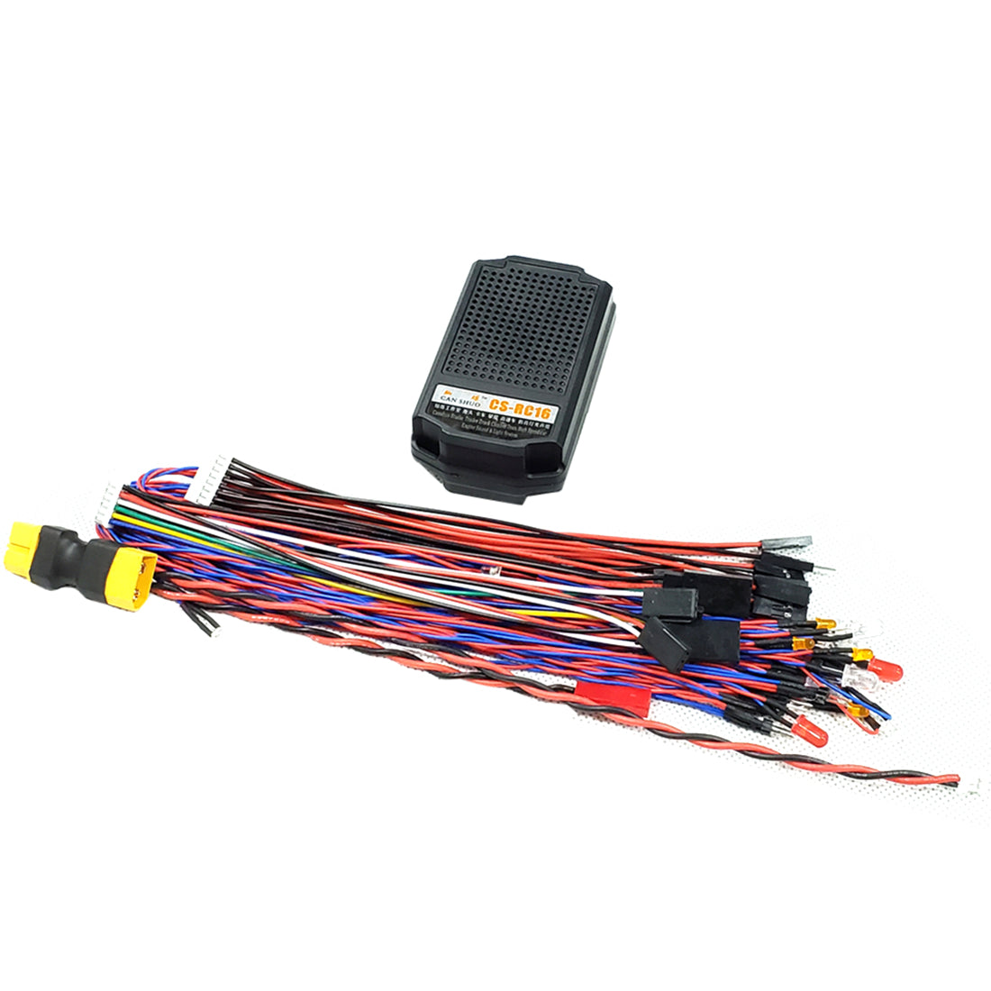 CS-RC16 Simulation Lights and Sound Set Horn Sound Set Multi-sound ...