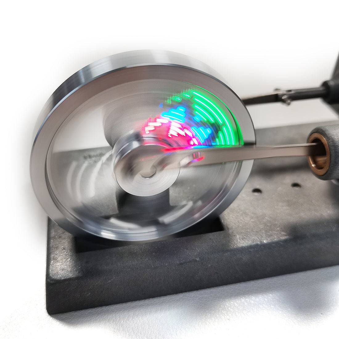 Custom Assembly γ-Type DIY Luminous Flywheel Stirling Engine Kit ...