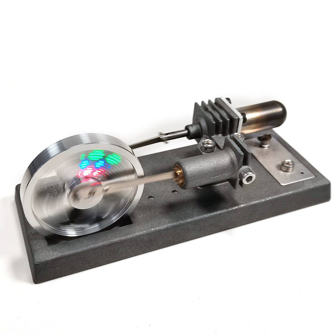 Custom Assembly γ-Type DIY Luminous Flywheel Stirling Engine Kit ...