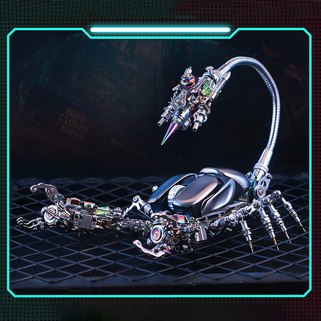DIY Assembly Mouse On the Scorpion Metal Model Kits - Stirlingkit