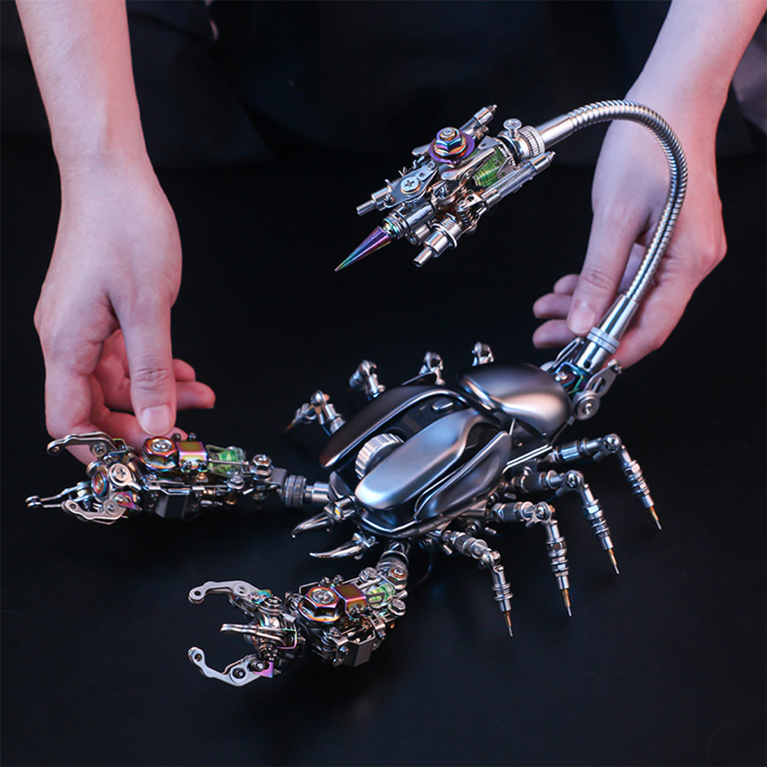 DIY Assembly Mouse On the Scorpion Metal Model Kits - Stirlingkit