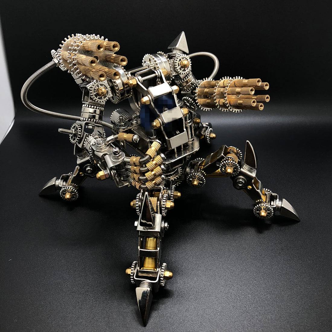 DIY Stainless Steel 3D Magnetic Chaser Mecha Model Kit without Speaker ...