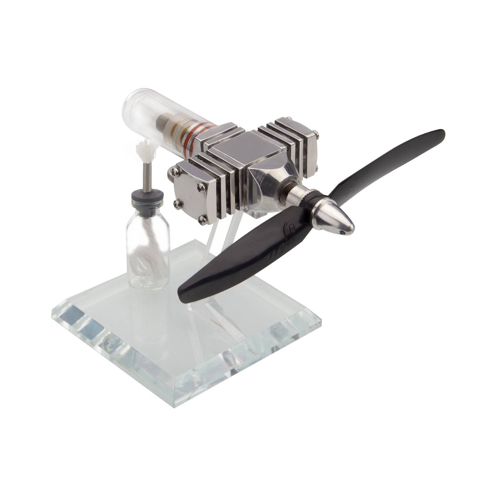 ENJOMOR Aircraft Free-piston Stirling Engine Motor Toy - Stirlingkit