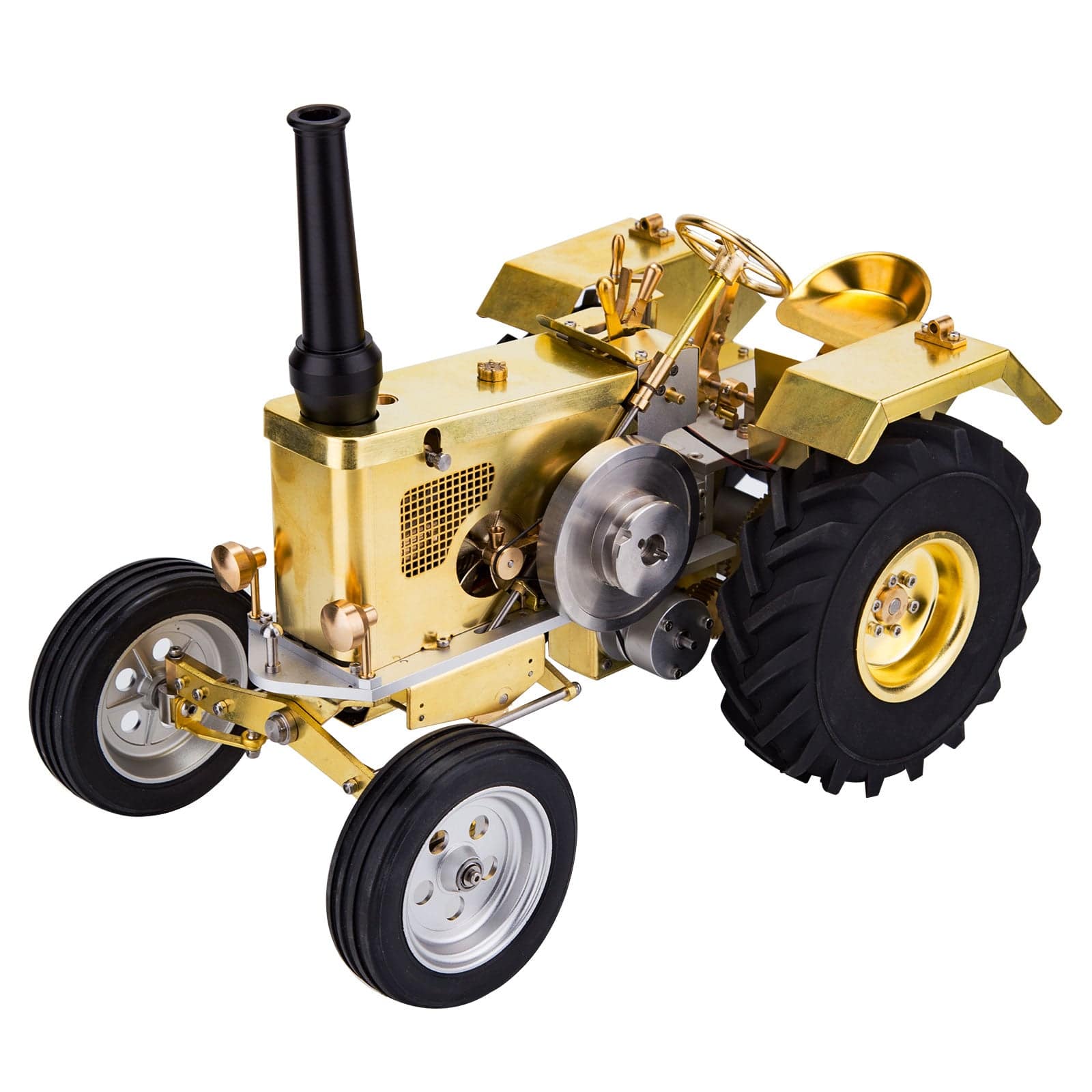 Gas-Powered Agricultural Farm Tractor Model with 1.6CC Mini Horizontal ...