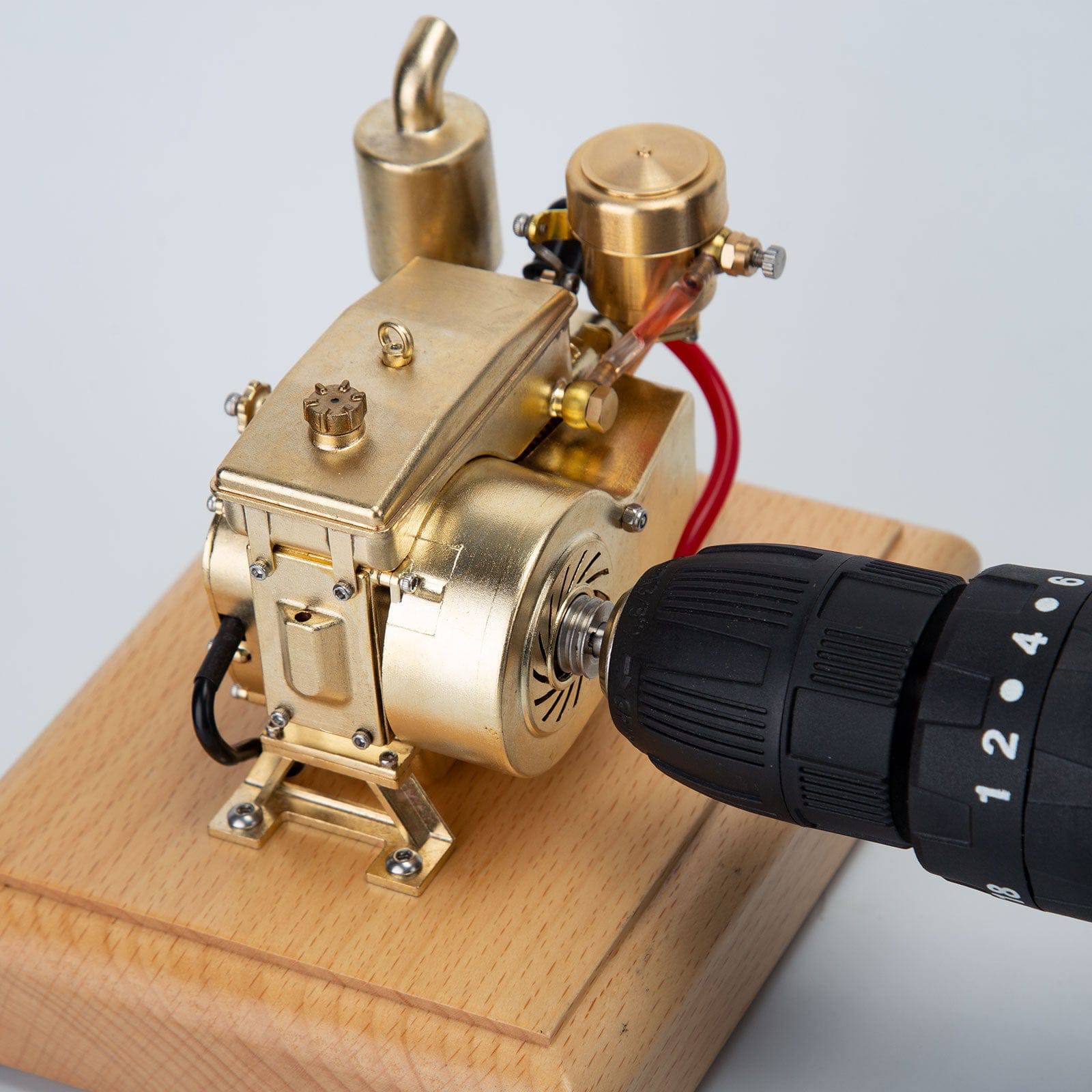 Horizontal Single-cylinder Four-stroke Mini Gas Tractor Engine ICE ...