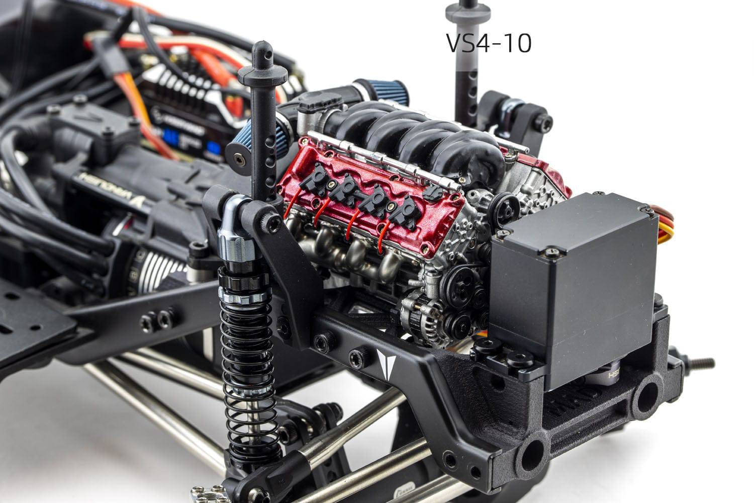 MAD RC DIY V8 Engine Model Kit for Capra VS4-10 Pro - Build Your Own V8 ...