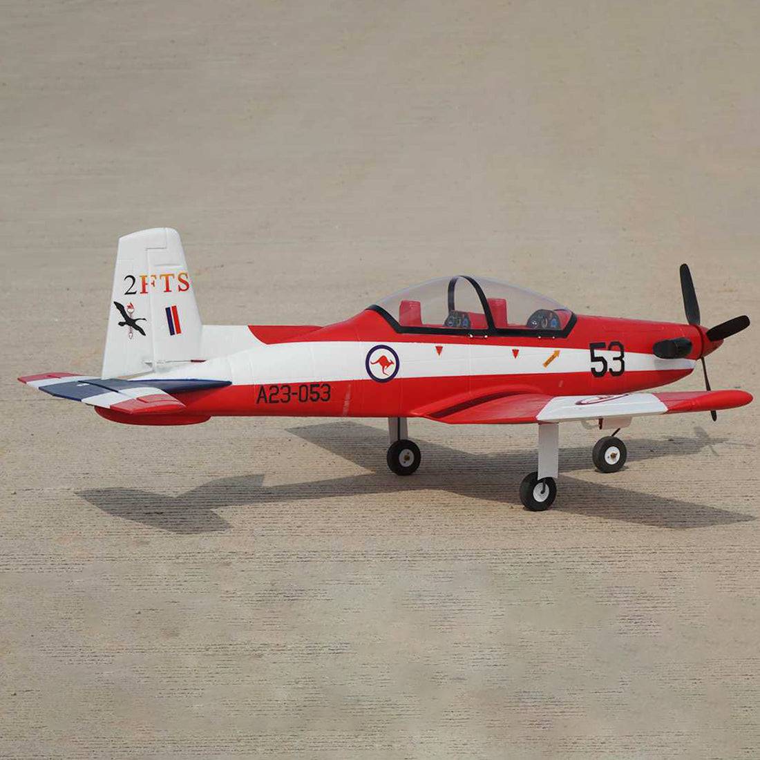 PC-9 SE 1200mm Wingspan RC Air Force Aircraft Airplane Trainer Plane ...